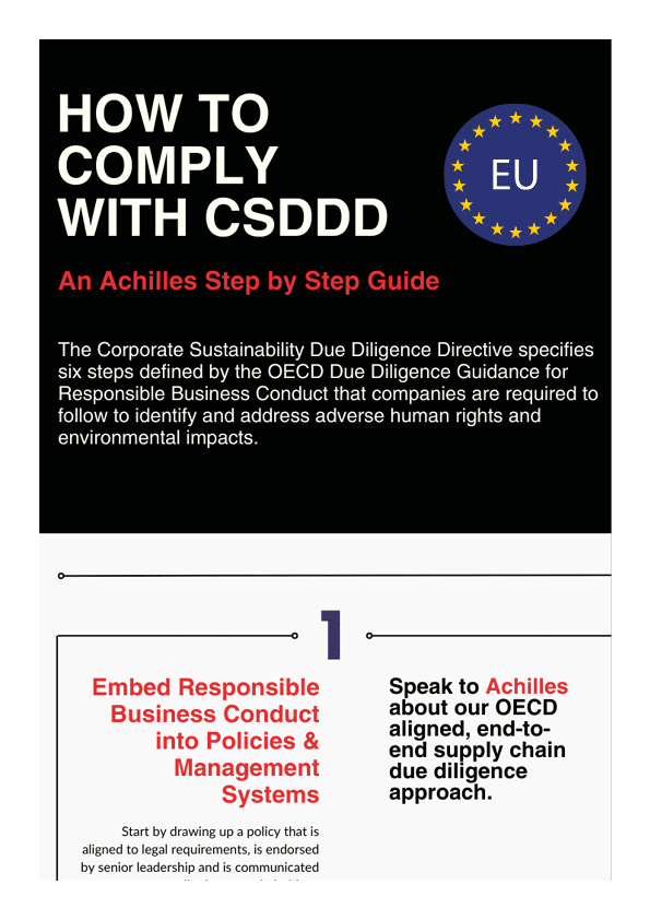 How to adopt an OECD-aligned due diligence approach for CSDDD: An ...